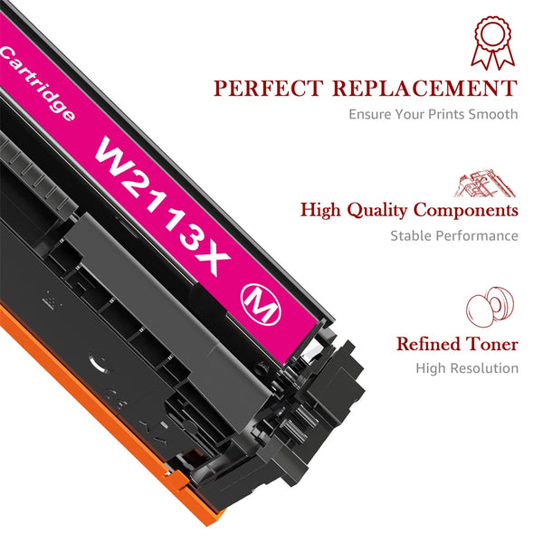 Compatible HP 206X W2110X W2111X W2112X W2113X CMYK High Yield Toner ...
