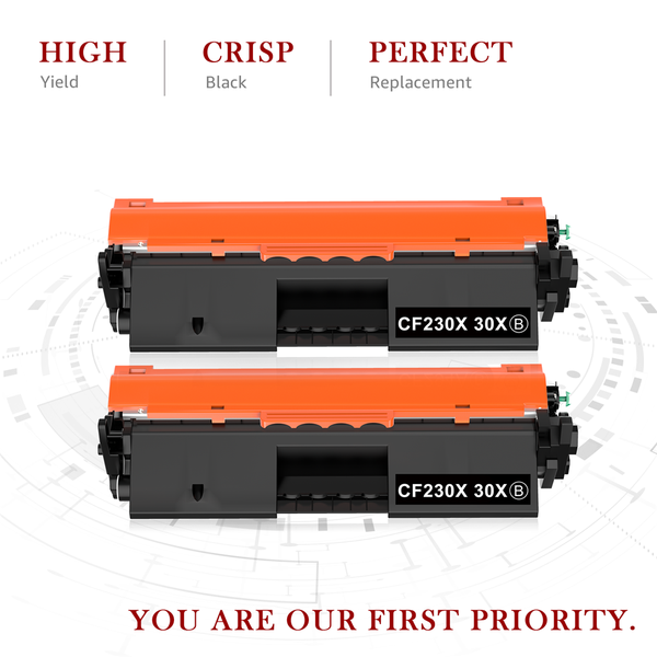 Compatible HP 30X CF230X High Yield Black Toner Cartridge on Cheap ...