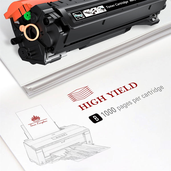 Compatible HP CE248A 48A Black Toner Cartridge by Toner Kingdom