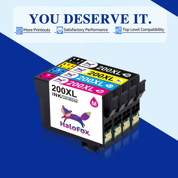 200 Ink Cartridge for Epson 200XL 200 XL Worsk with Expression(10 Pack ...